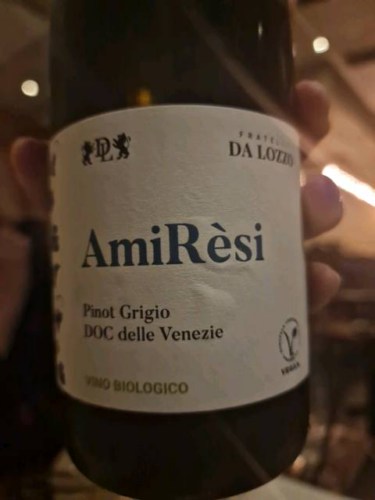 Da Lozzo AmiRèsi Pinot Grigio | Vivino US