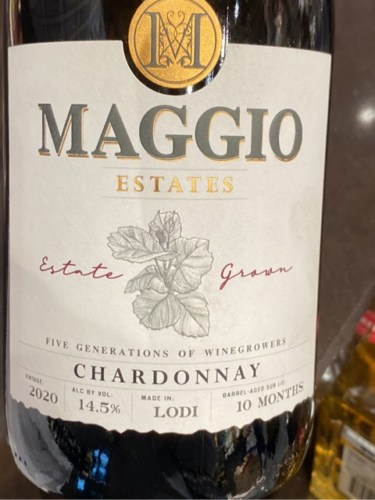 Maggio Estates Chardonnay | Vivino English