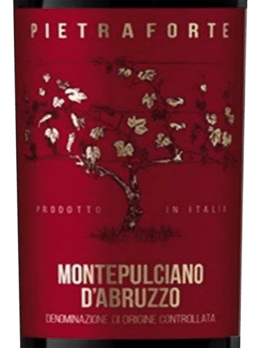 Pietraforte Montepulciano d'Abruzzo | Vivino English