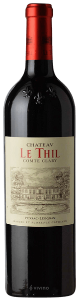 Château le Thil Comte Clary Pessac-Leognan | Vivino California