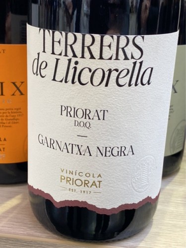Vinícola del Priorat Terrers de Llicorella Garnatxa Negra | Vivino English