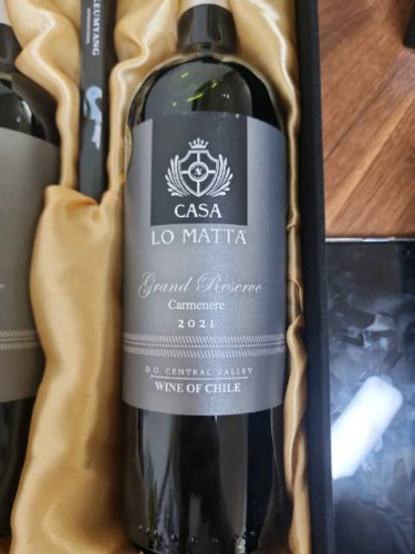 Casa Lo Matta Grand Reserve Carménère | Vivino US