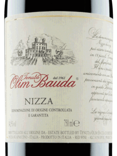 2019 Olim Bauda Nizza Barbera d'Asti Superiore | Vivino US