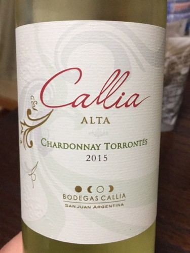 2021 Callia Alta Chardonnay - Torrontés | Vivino US