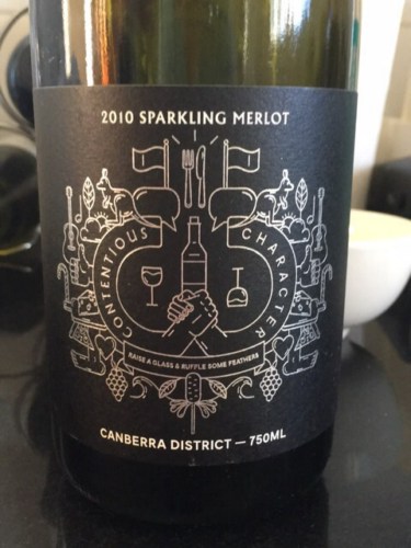 Contentious Character Sparkling Merlot | Vivino US