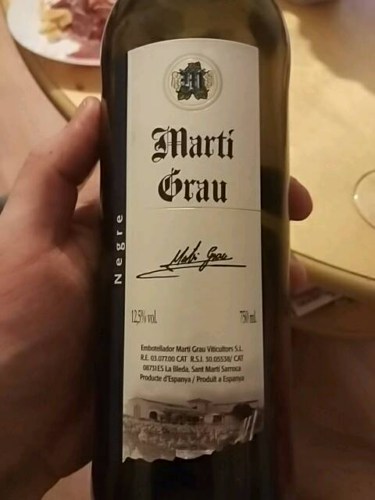 Marti Grau Negra | Vivino US