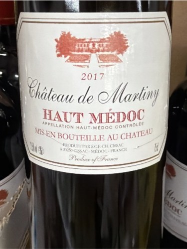 Château Cissac Château de Martiny Haut-Médoc | Vivino English