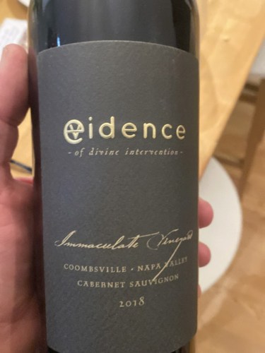 Evidence Immaculate Vineyard Cabernet Sauvignon | Vivino Canada