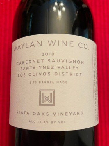 Waylan Wine Co. Riata Oaks Vineyard Cabernet Sauvignon | Vivino US