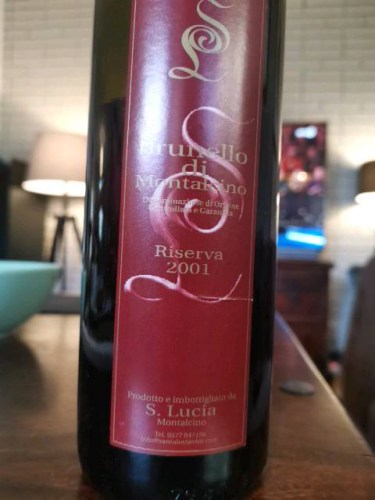 S. Lucia Brunello di Montalcino Riserva | Vivino US