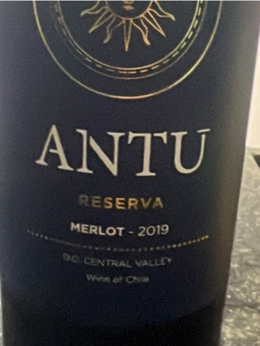 Antu Reserva Merlot | Vivino Australia