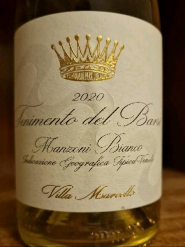 Villa Marcello Tenimento del Barsè Manzoni Bianco | Vivino US