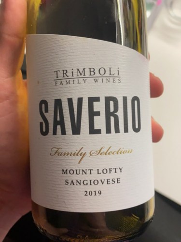 Sam Trimboli Saverio Sangiovese | Vivino US