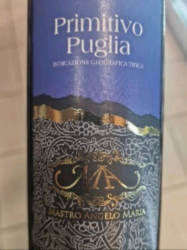 Mastro Angelo Maria Primitivo | Vivino US