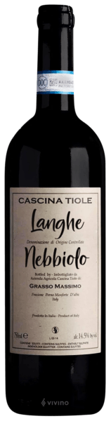 Cascina Tiole Langhe Nebbiolo | Vivino France