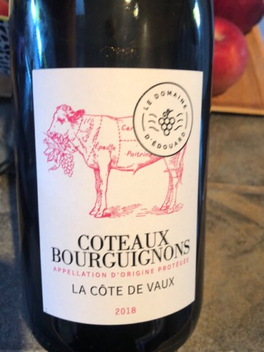 Le Domaine d'Édouard La Côte de Vaux Coteaux Bourguignons | Vivino France
