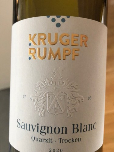 Kruger-Rumpf Sauvignon Blanc Quarzit Trocken | Vivino US