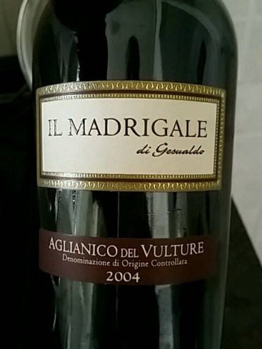 Venosa Il Madrigale Aglianico del Vulture | Vivino US