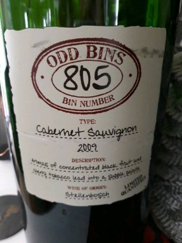 Odd Bins Bin Number 805 Cabernet Sauvignon | Vivino Brasil