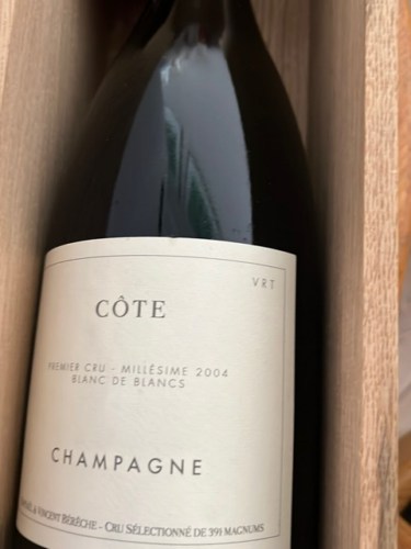 Raphaël et Vincent Bérêche Côte Blanc de Blancs Champagne Premier Cru | Vivino US