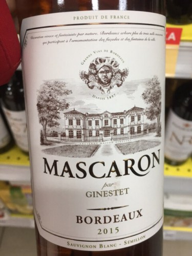Ginestet Sauvignon Blanc - Sémillon Bordeaux Mascaron Blanc | Vivino US