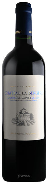 Château La Bergere Montagne-Saint-Émilion | Vivino English