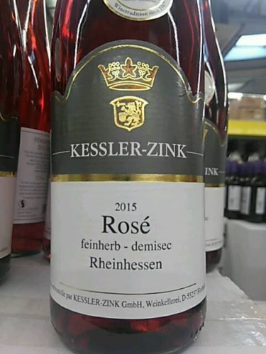 Kessler-Zink Feinherb Demisec Rosé | Vivino US
