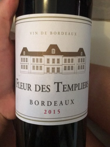 Fleur des Templiers Bordeaux Rouge | Vivino France
