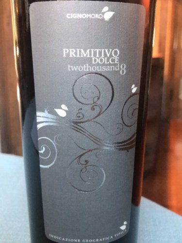 Cignomoro Primitivo Dolce | Vivino US
