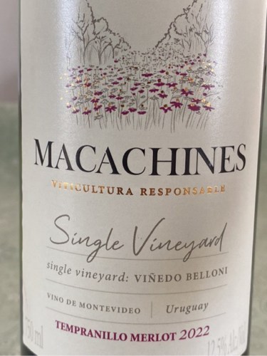 Familia Traversa Macachines Single Vineyard Tempranillo - Merlot ... Familia Traversa Macachines Single Vineyard Tempranillo - Merlot ...