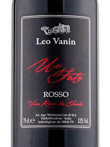 Leo Vanin Ue Fate Rosso | Vivino US