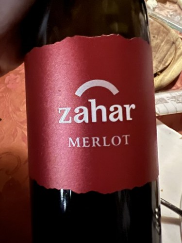 Zahar Merlot | Vivino US