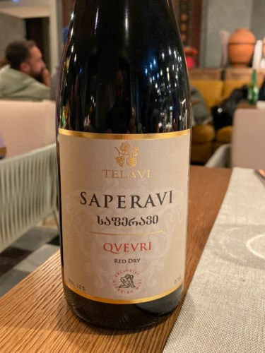 Telavi Saperavi Qvevri Red Dry | Vivino US
