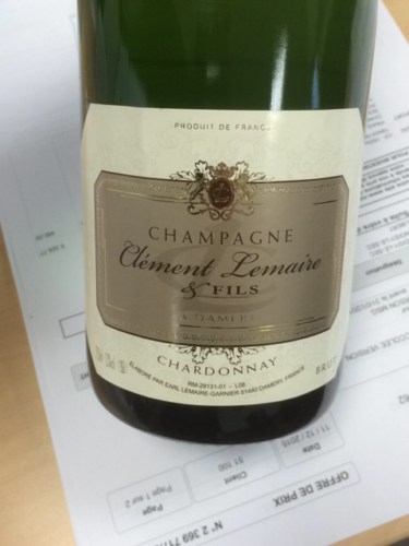 Clement Lemaire Chardonnay Brut Champagne | Vivino US