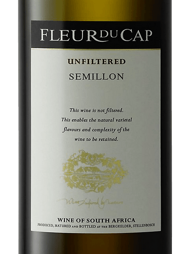 Fleur du Cap Unfiltered Sémillon | Vivino US