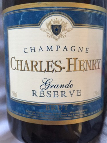 Charles Henry Grande Réserve Brut Champagne | Vivino US