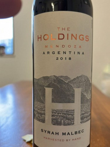 2018 The Holdings Syrah - Malbec | Vivino US