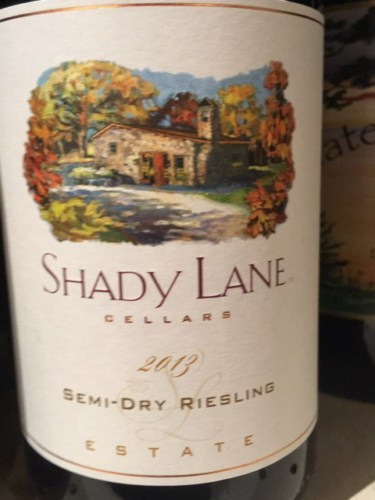 Shady Lane Semi-Dry Riesling | Vivino US