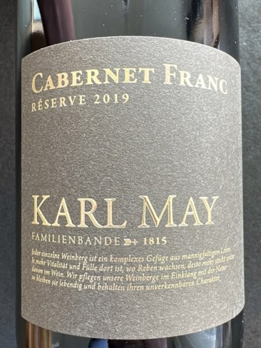 Karl May Réserve Cabernet Franc | Vivino US
