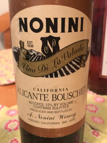 A. Nonini Winery Alicante Bouschet | Vivino US