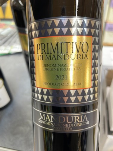 2021 Lidl Primitivo di Manduria | Vivino US