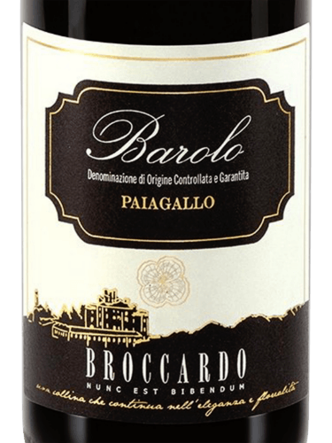 Broccardo Paiagallo Barolo | Vivino English