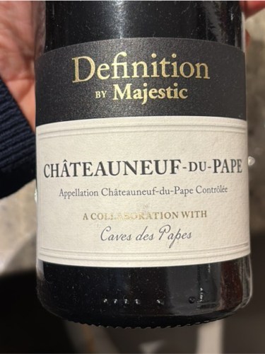 Majestic Definition by Majestic Châteauneuf-du-Pape | Vivino English