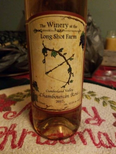 The Winery at the Long Shot Farm Chambourcin Rosé | Vivino US