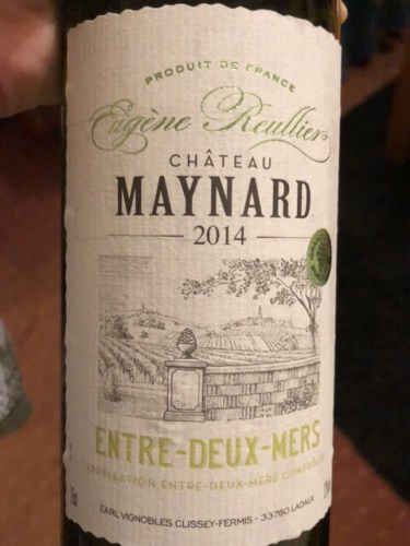Eugène Reullier Château Maynard Entre-deux-Mers Blanc | Vivino US
