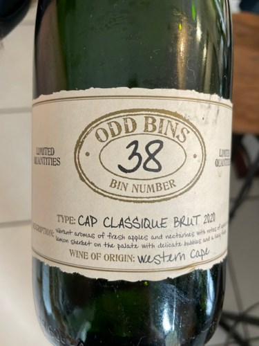 Odd Bins Bin Number 38 Cap Classique Brut | Vivino US