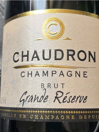 Chaudron Grande Réserve Brut Champagne | Vivino Français