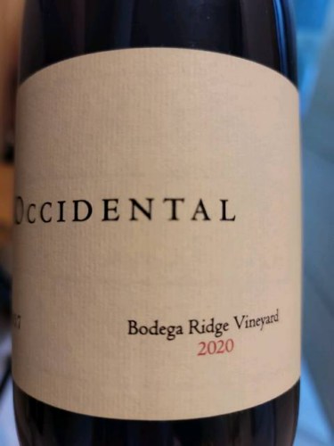 Occidental Bodega Ridge Vineyard | Vivino US