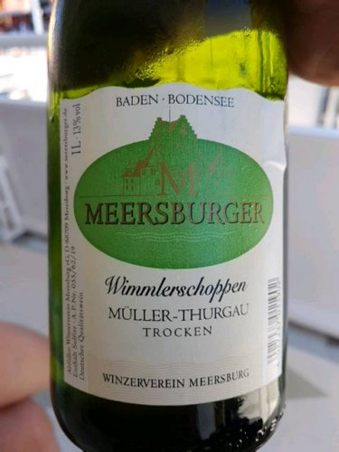 Winzerverein Meersburg Meersburger Wimmlerschoppen Müller-Thurgau ...