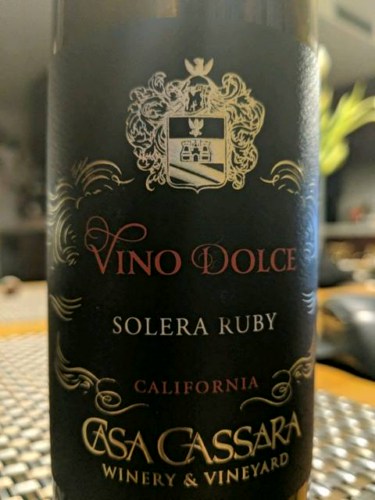 Casa Cassara Solera Ruby Dolce | Vivino